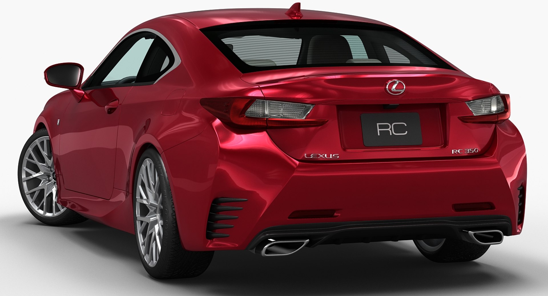 3d Model 2015 Lexus Rc