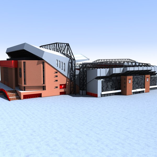 anfield stadium 3d model