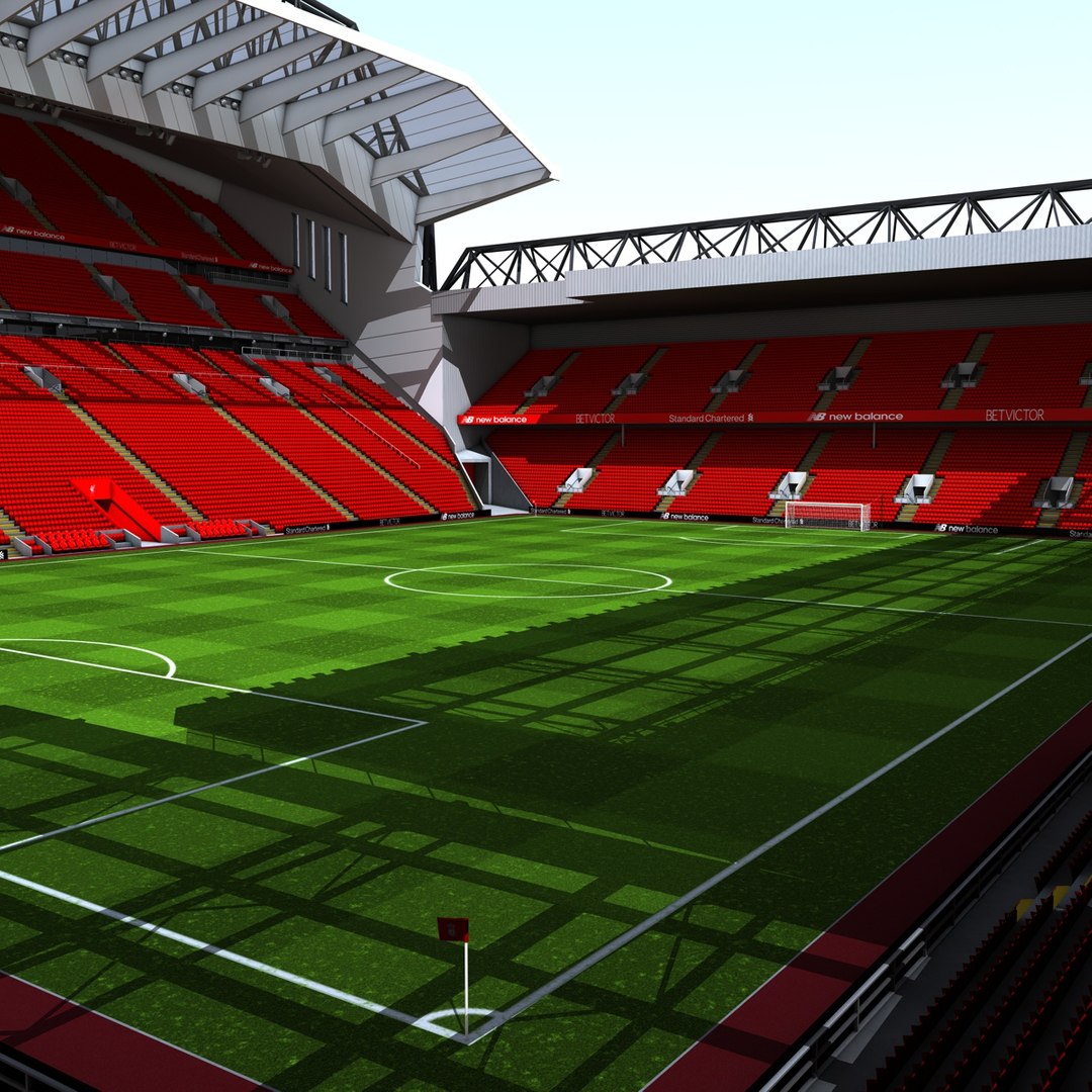 anfield stadium 3d model