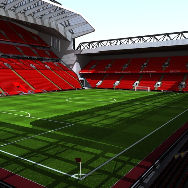 anfield stadium 3d model