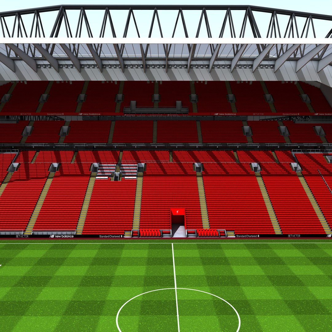 anfield stadium 3d model