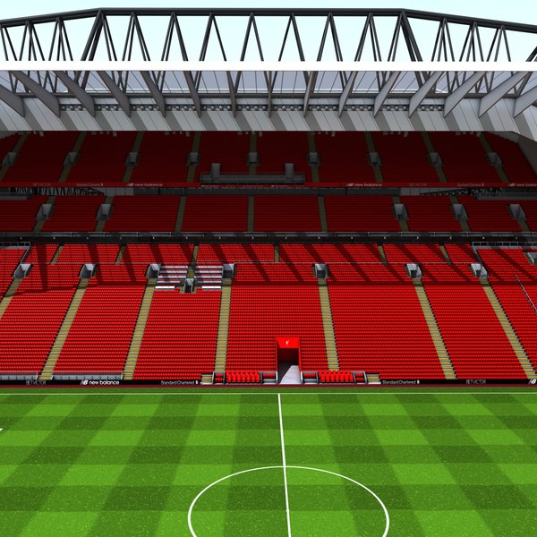 anfield stadium 3d model