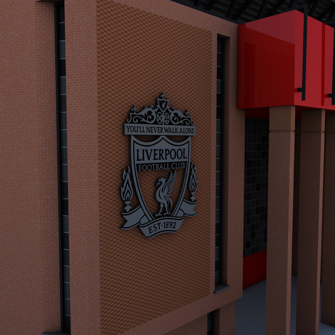 anfield stadium 3d model