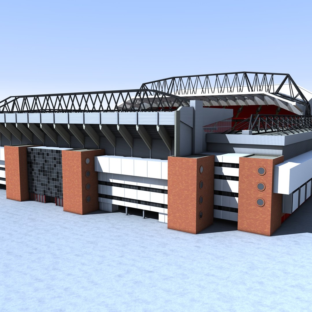 anfield stadium 3d model