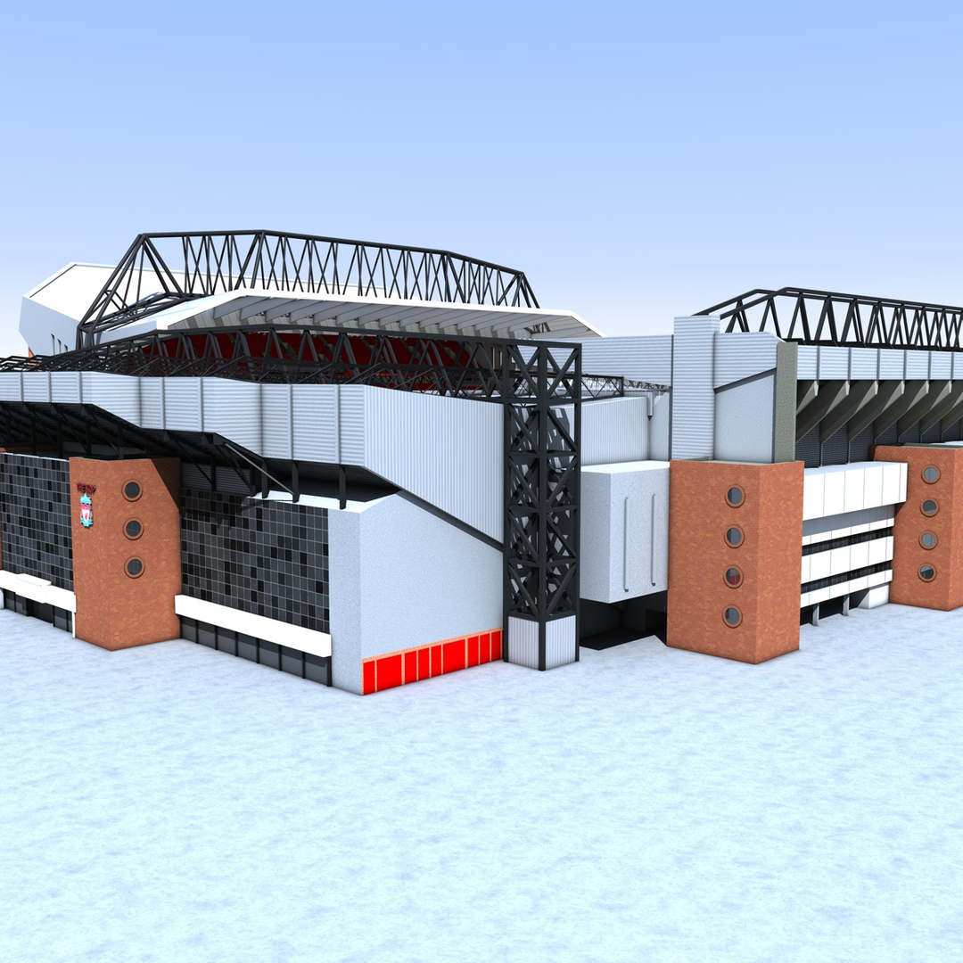 anfield stadium 3d model