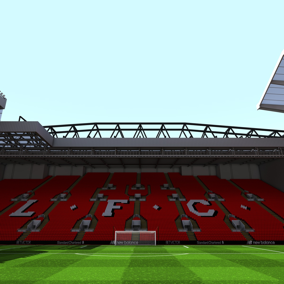 anfield stadium 3d model