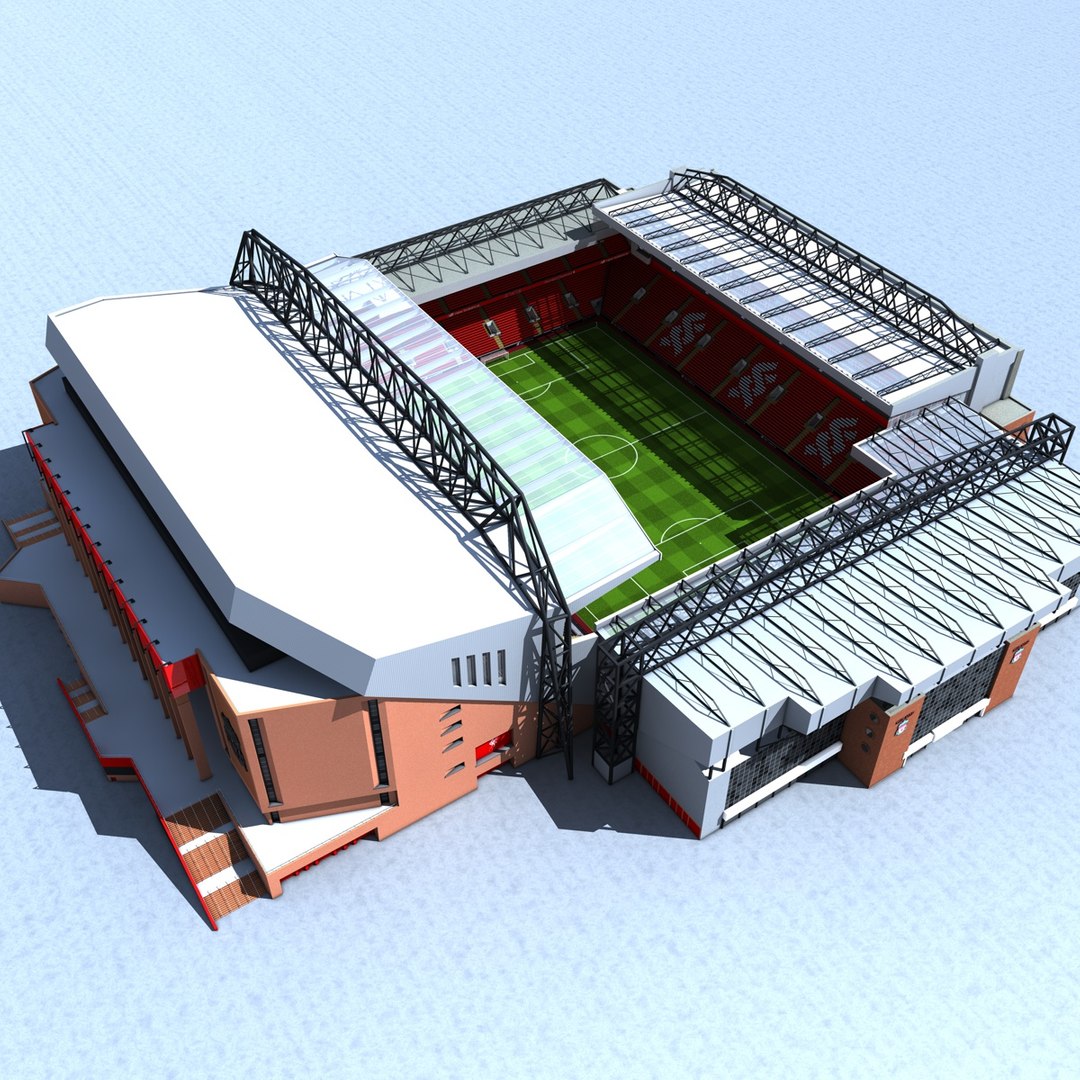anfield stadium 3d model