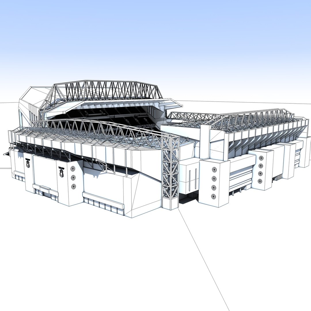 anfield stadium 3d model