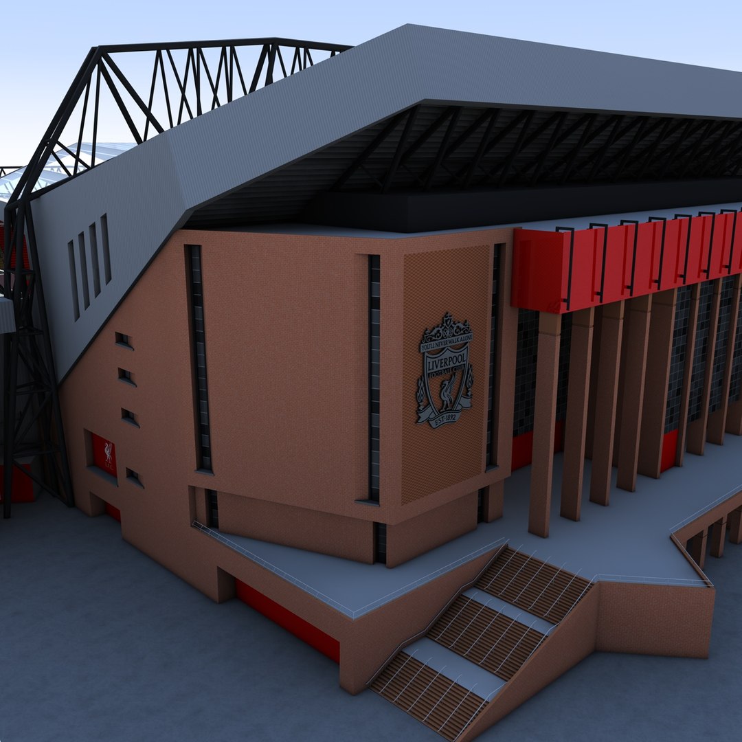 anfield stadium 3d model