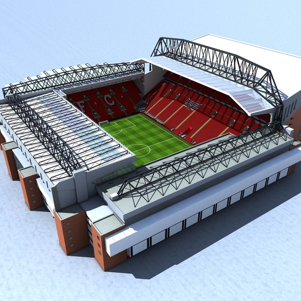 anfield stadium 3d model