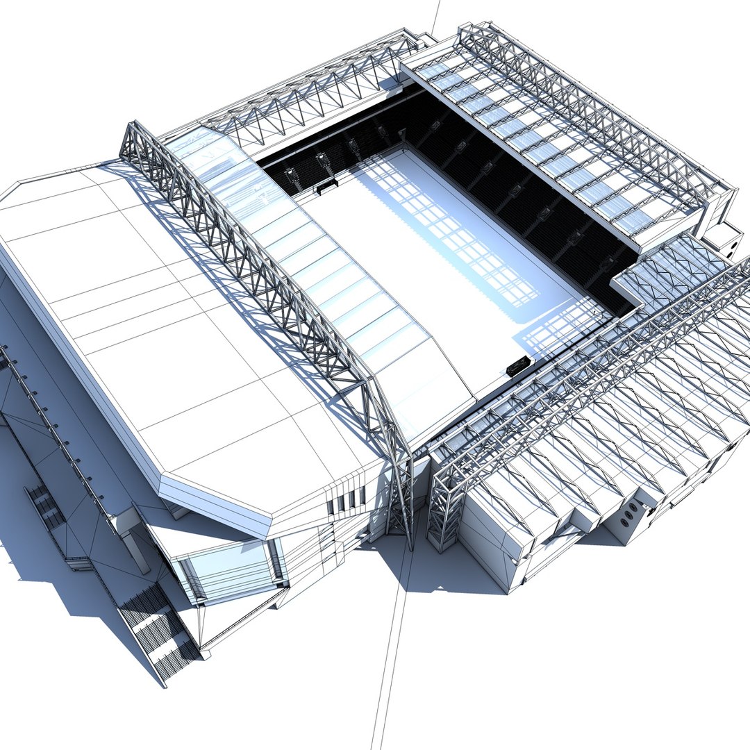 anfield stadium 3d model