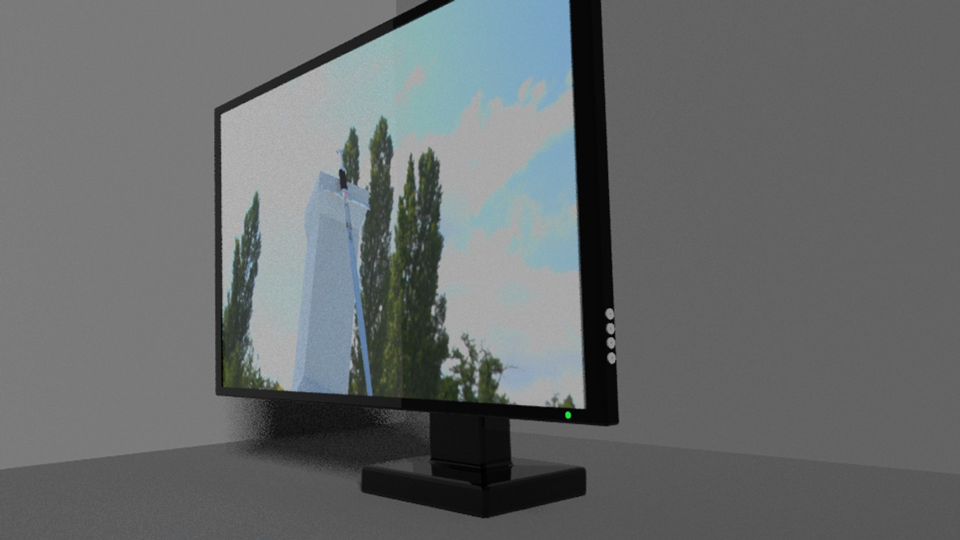 3d model monitor