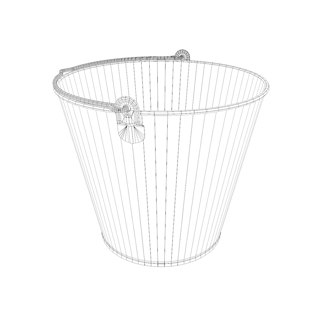 3D Bucket 15l - TurboSquid 1325683