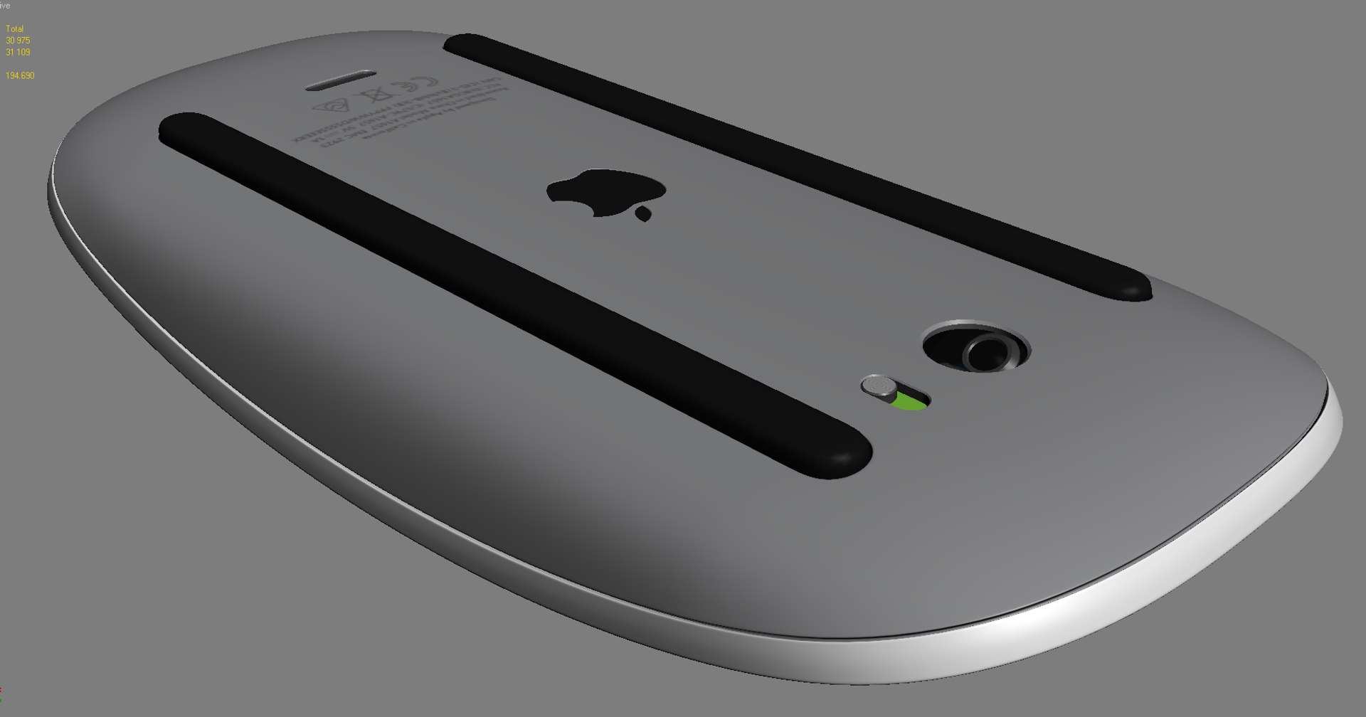 3D Apple Magic Mouse 2 Model - TurboSquid 1174625