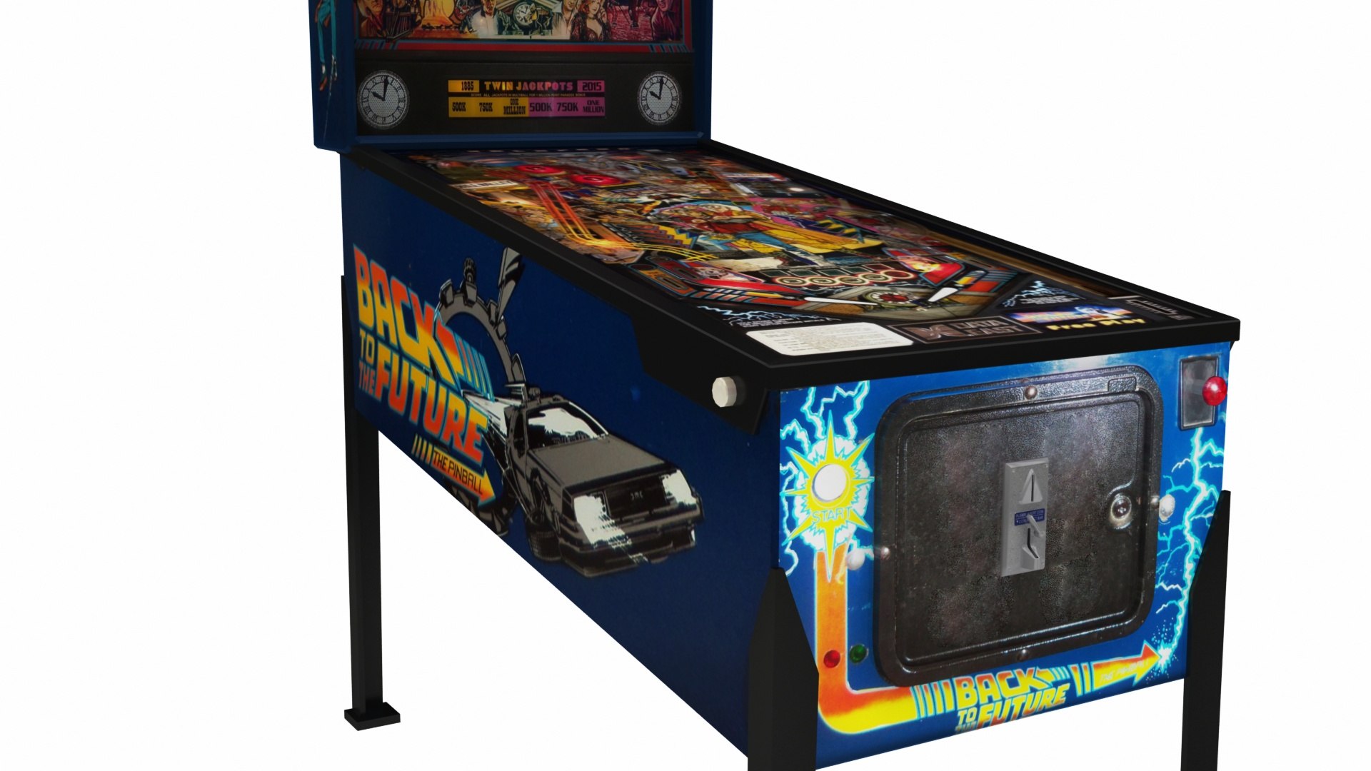 Pinball Machine 3D Model - TurboSquid 1500956