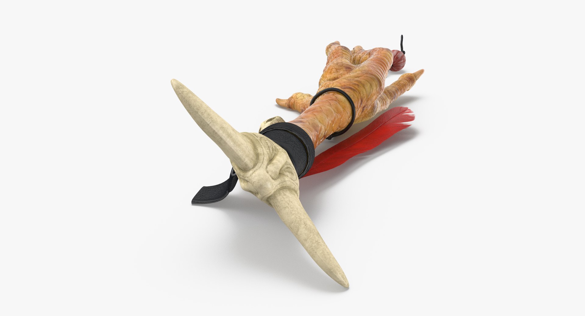 Voodoo Chicken Foot Charm 3d Model