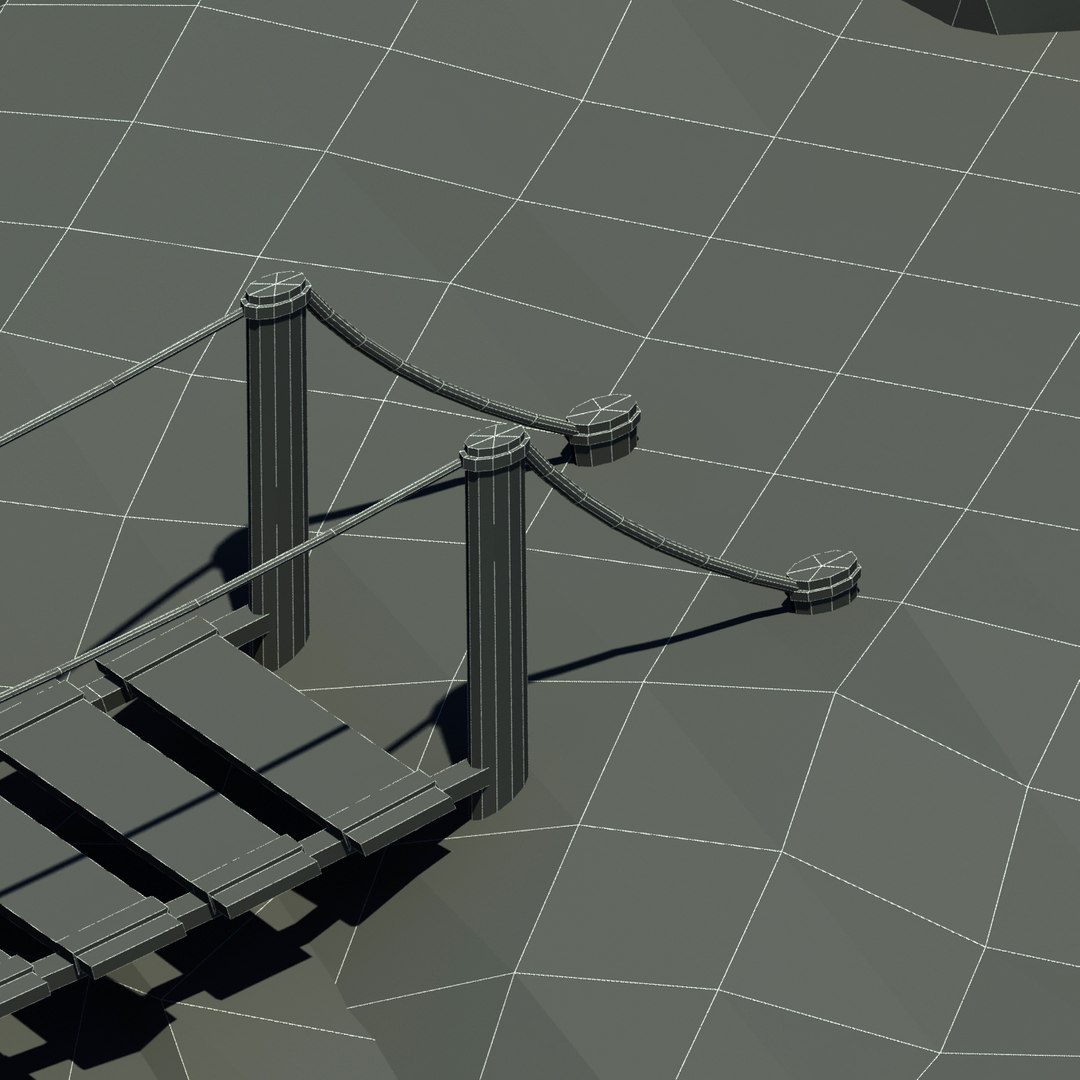 Cartoon Island Scene 3d Max