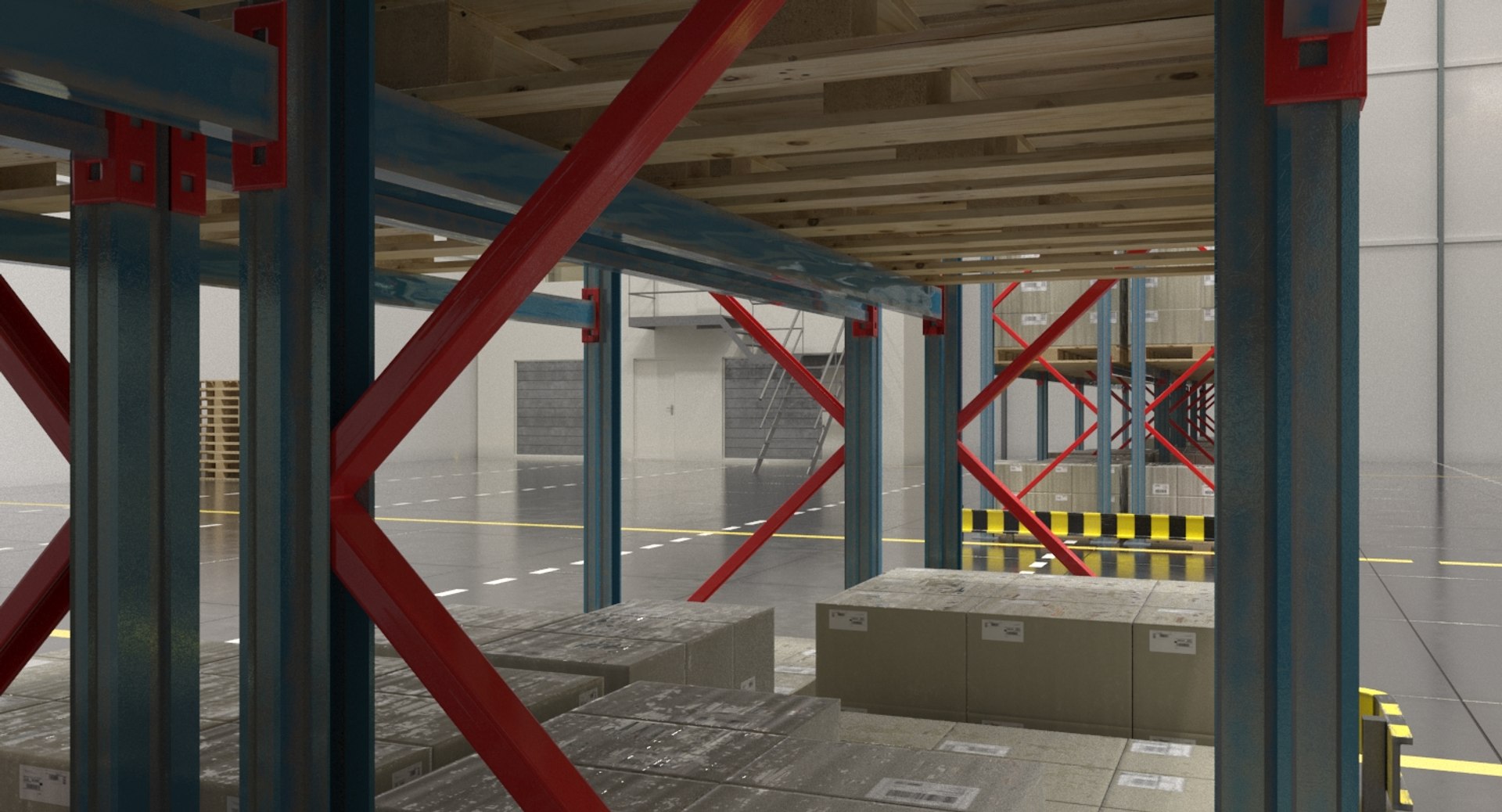 3D Warehouse Scene Model - TurboSquid 1172840