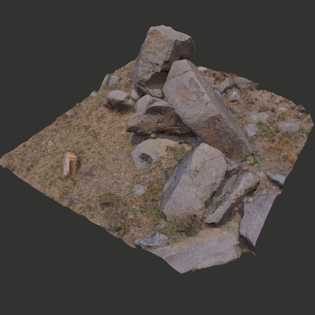 3D Scan Stone Model - TurboSquid 1634111