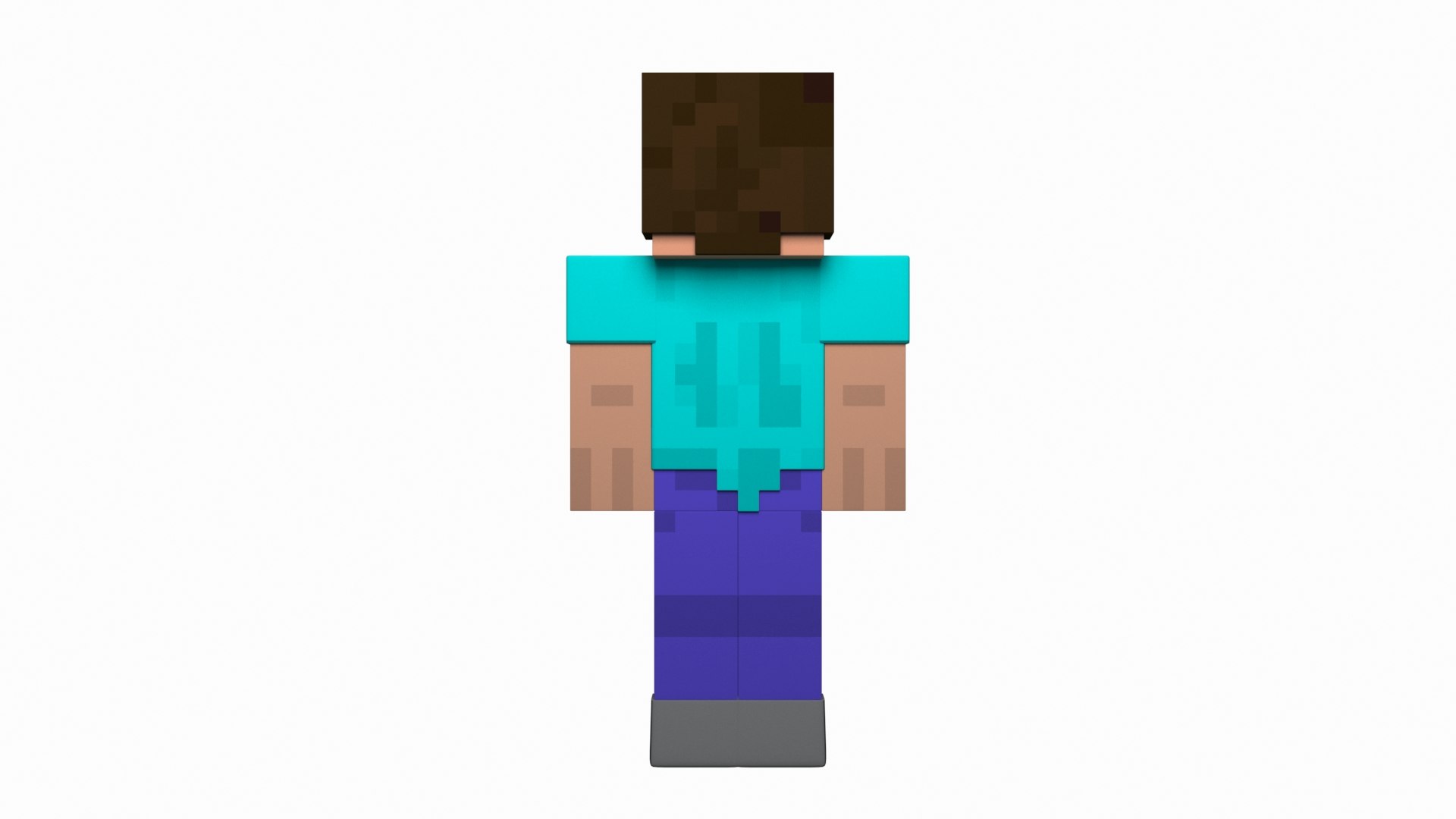 3D Minecraft Steve Character Rig Model - TurboSquid 1555180