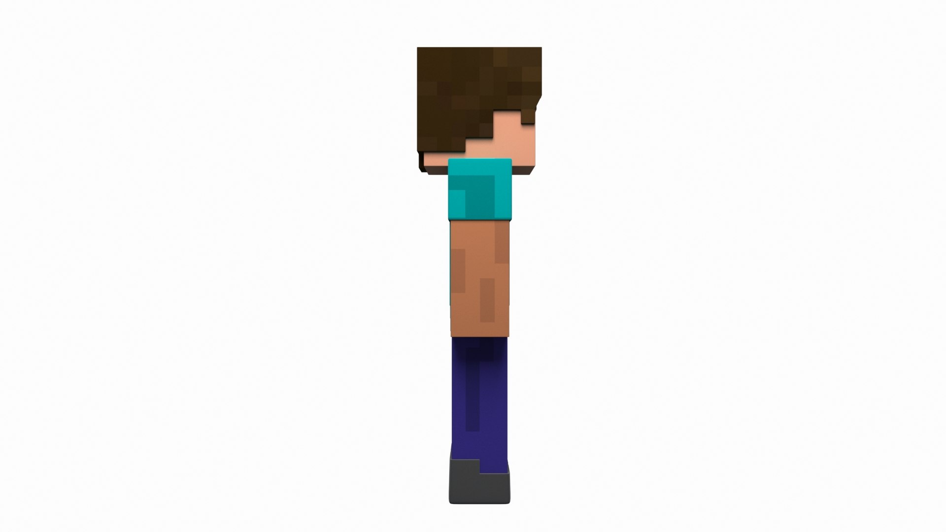 3D Minecraft Steve Character Rig Model - TurboSquid 1555180