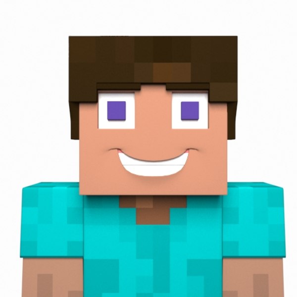 Minecraft Steve Charakter 3D-Modell - TurboSquid 1555180