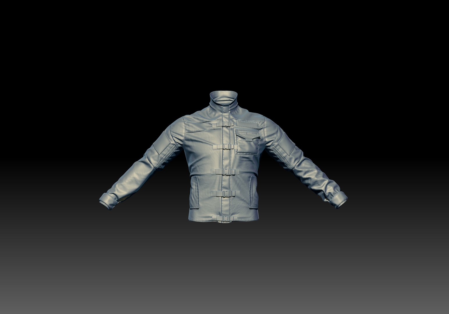 Tactical Jacket 3D - TurboSquid 1599868