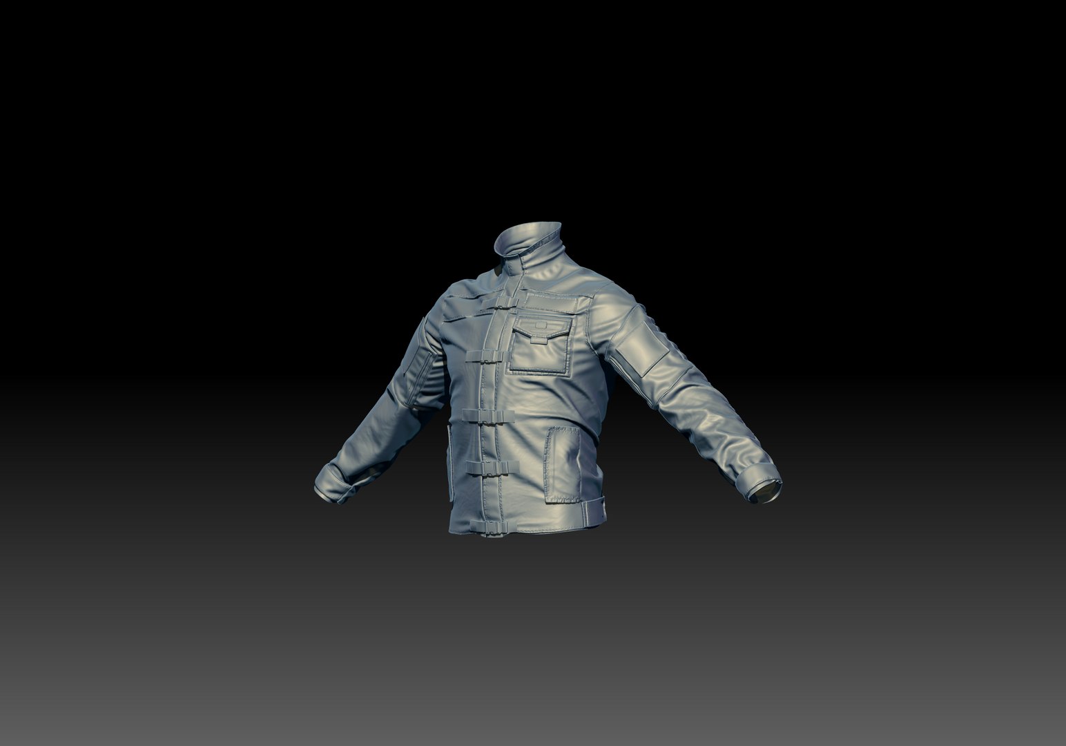 Tactical Jacket 3D - TurboSquid 1599868