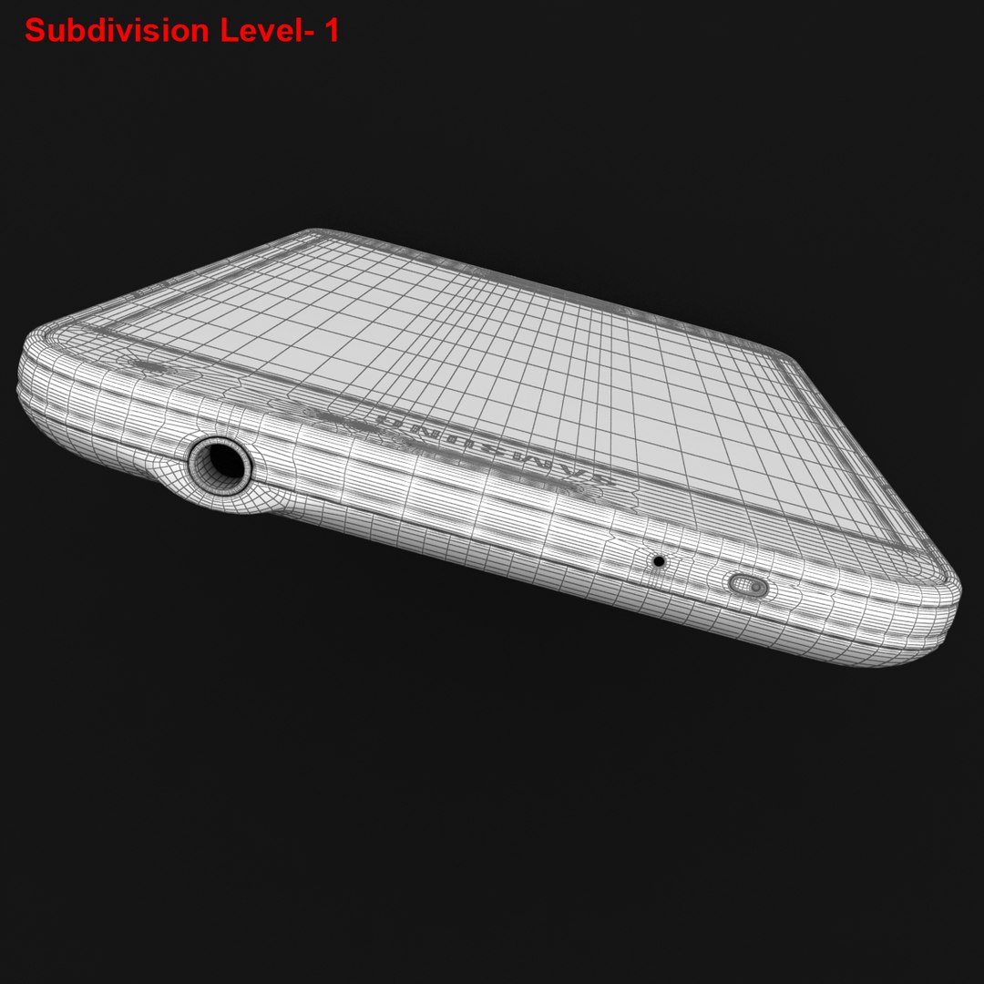 3d samsung galaxy s5 gold model
