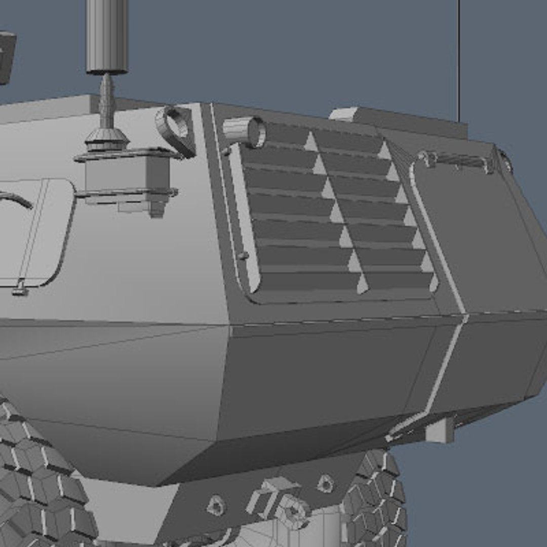 3d Model M1117 Guardian Asv