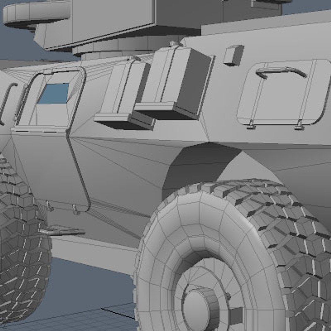 3d Model M1117 Guardian Asv