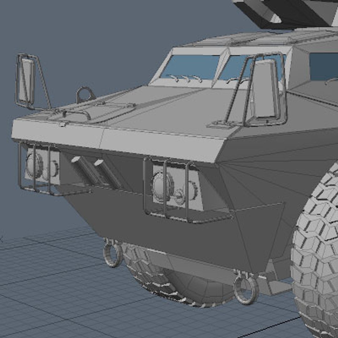 3d Model M1117 Guardian Asv