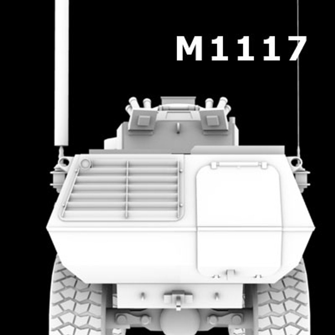 3d Model M1117 Guardian Asv