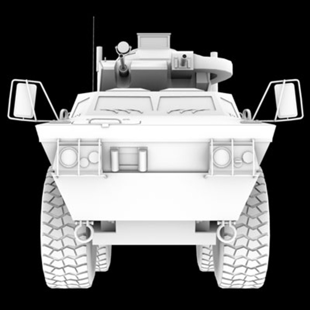 3d Model M1117 Guardian Asv