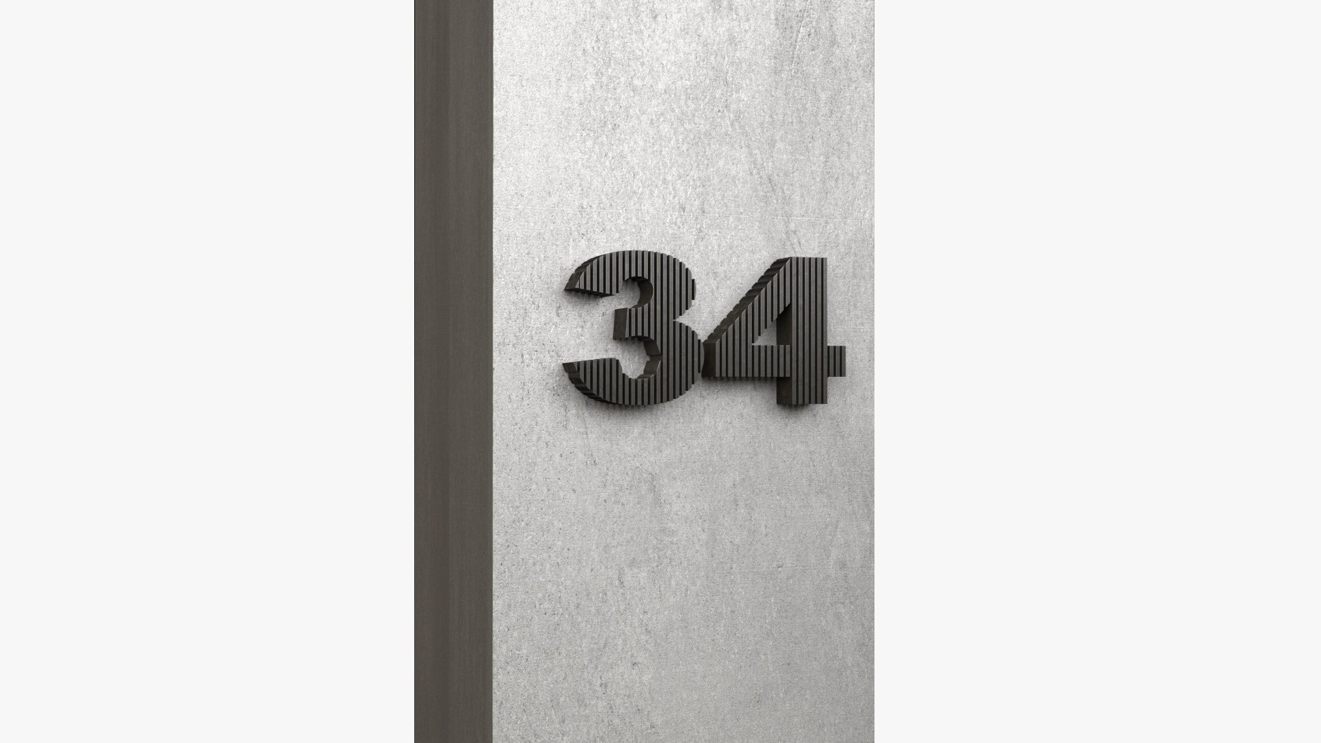 3D Number Cut - TurboSquid 1292151
