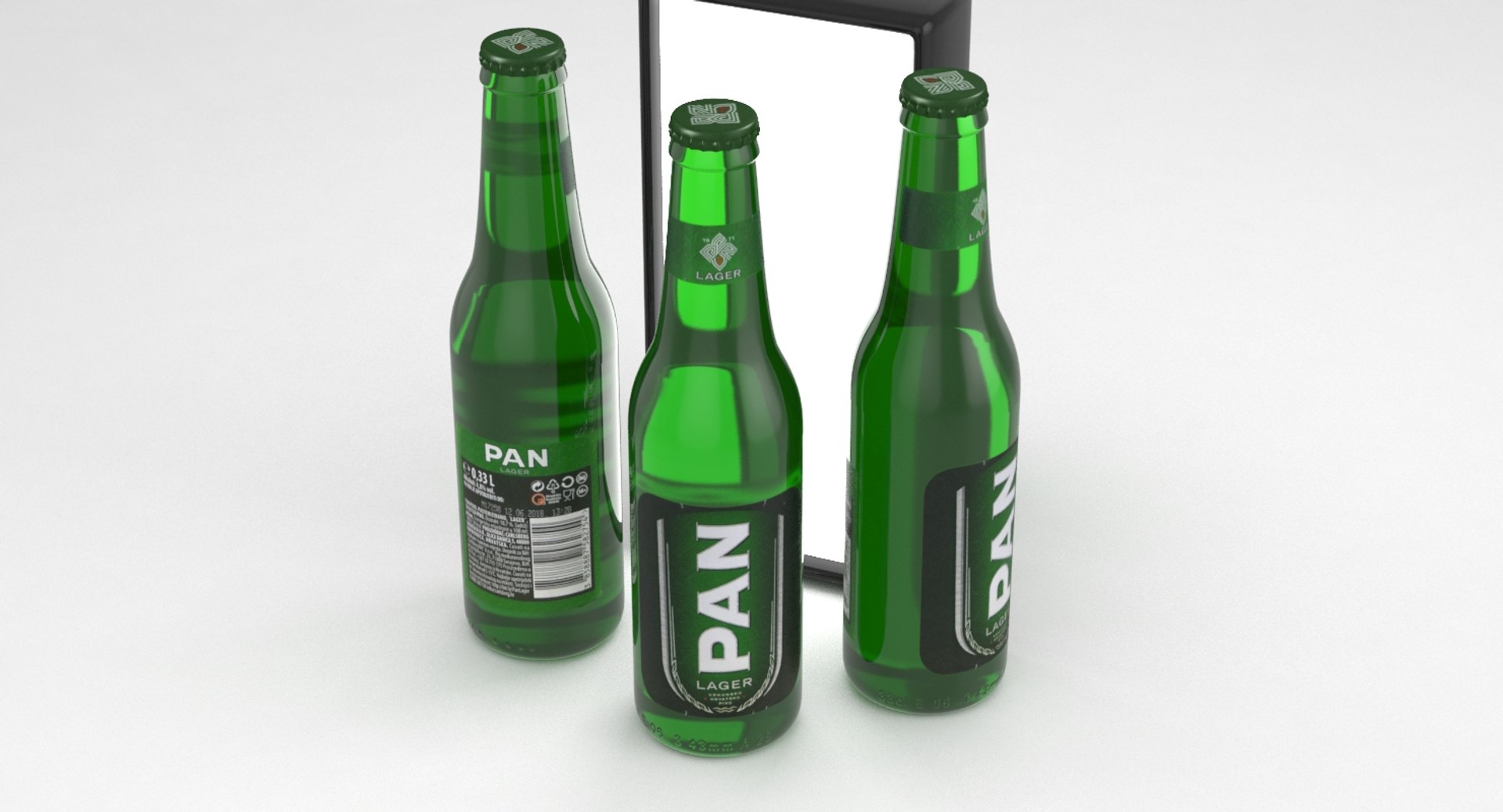 3D Beer Lager Model - TurboSquid 1247378