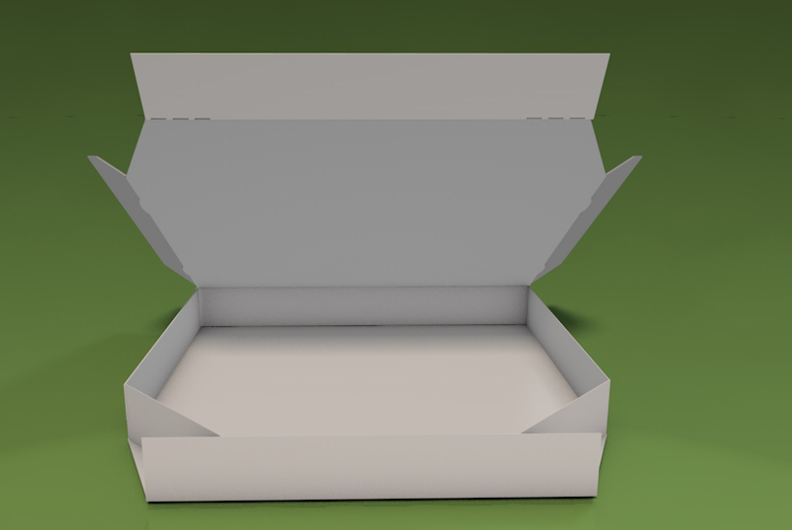 3d model pizza box