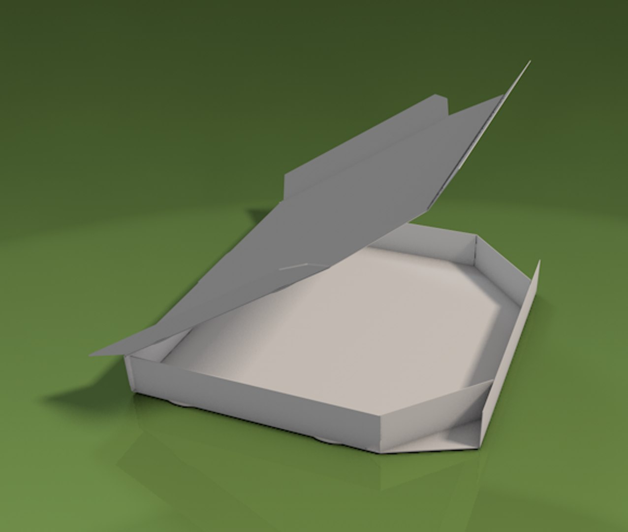3d model pizza box