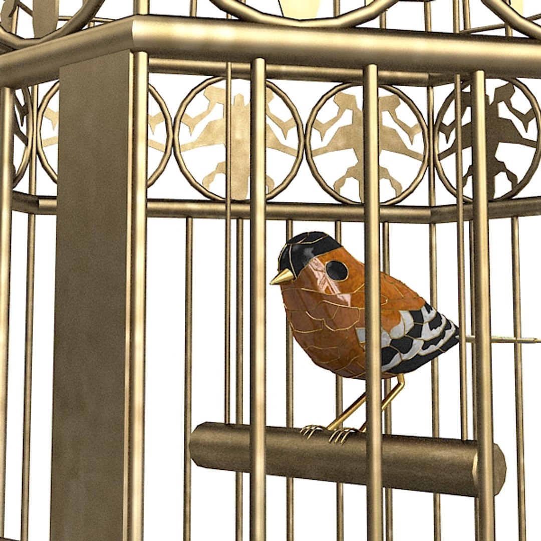 Bird Cage 3d Model