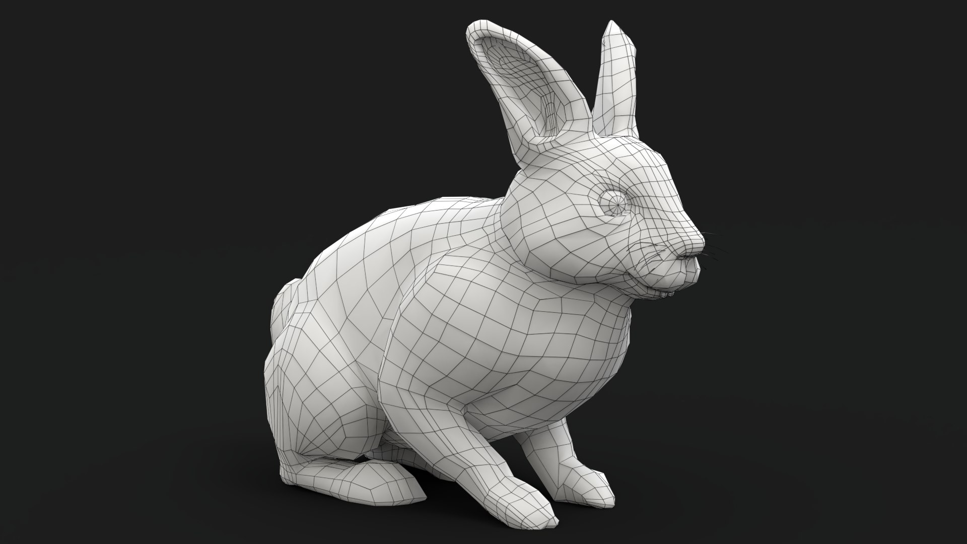 3D Cartoon Rabbit - TurboSquid 1511366