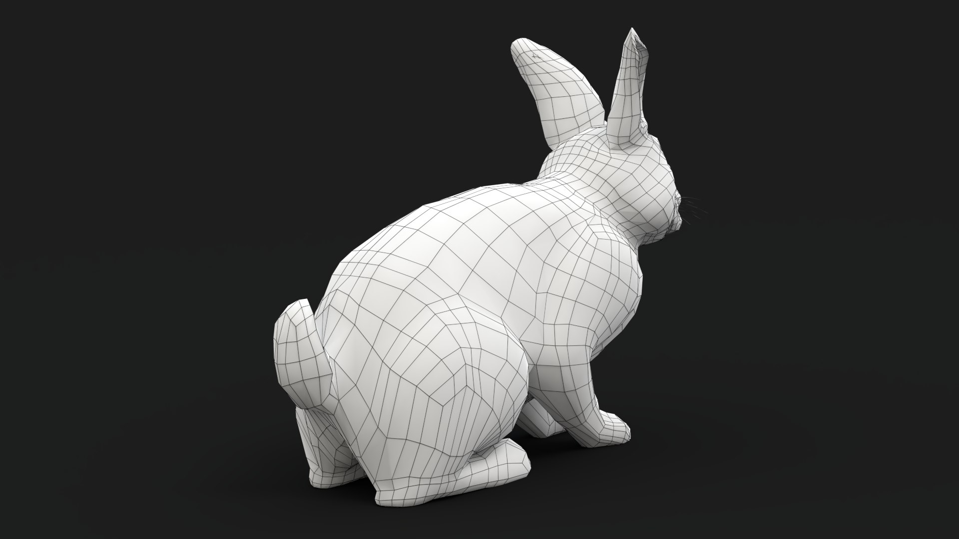 3D Cartoon Rabbit - TurboSquid 1511366