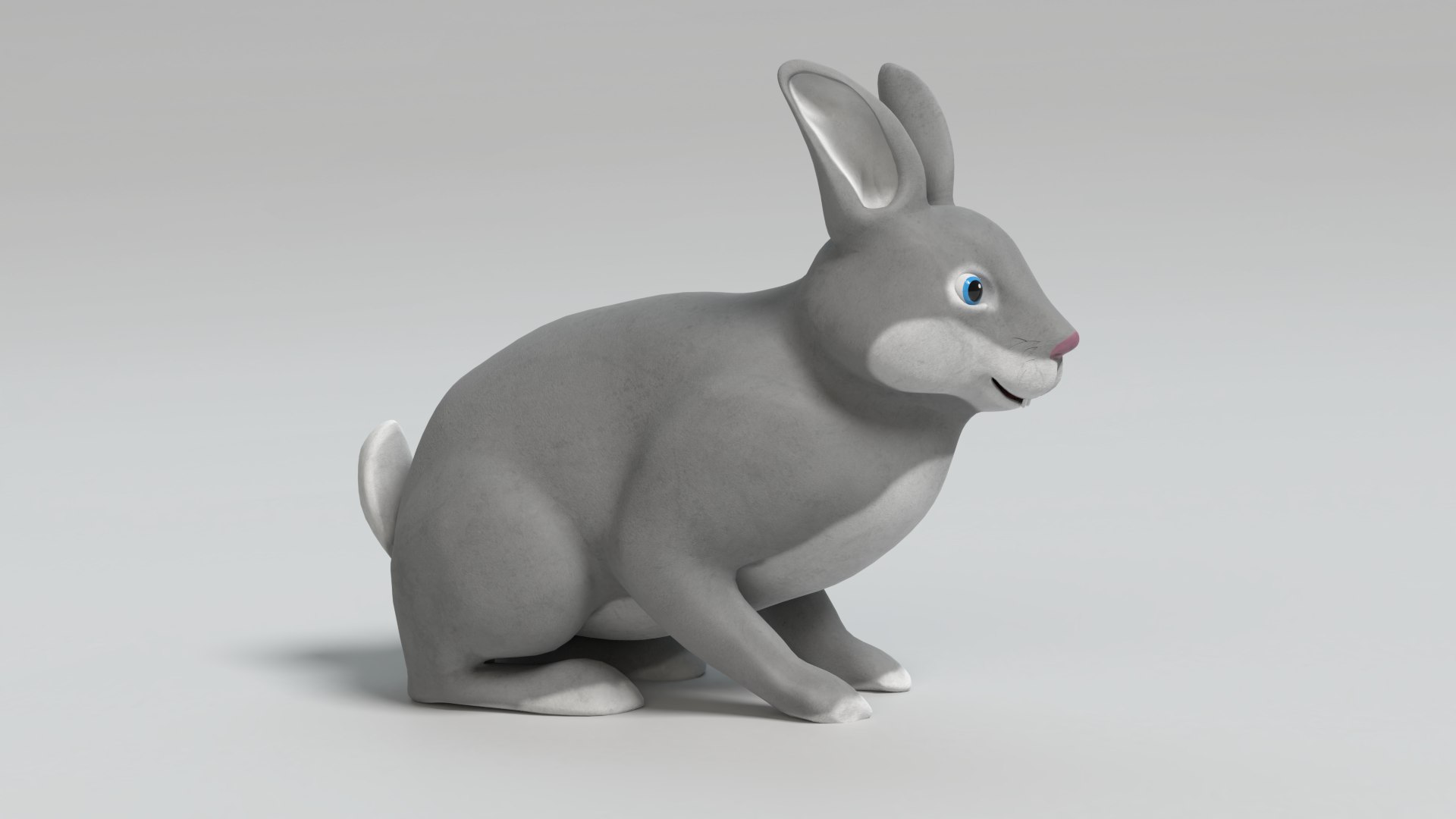 3D Cartoon Rabbit - TurboSquid 1511366