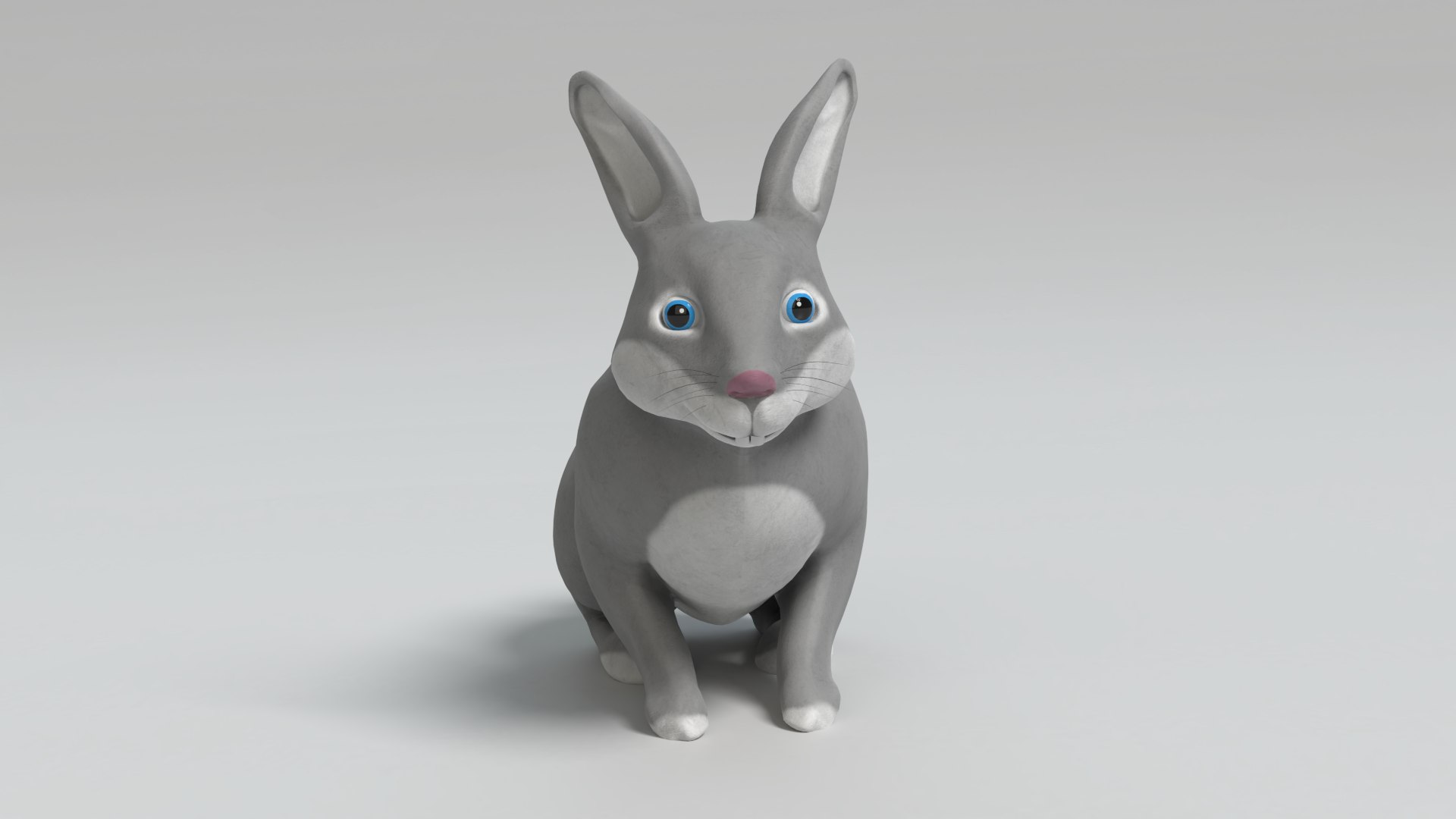 3D Cartoon Rabbit - TurboSquid 1511366