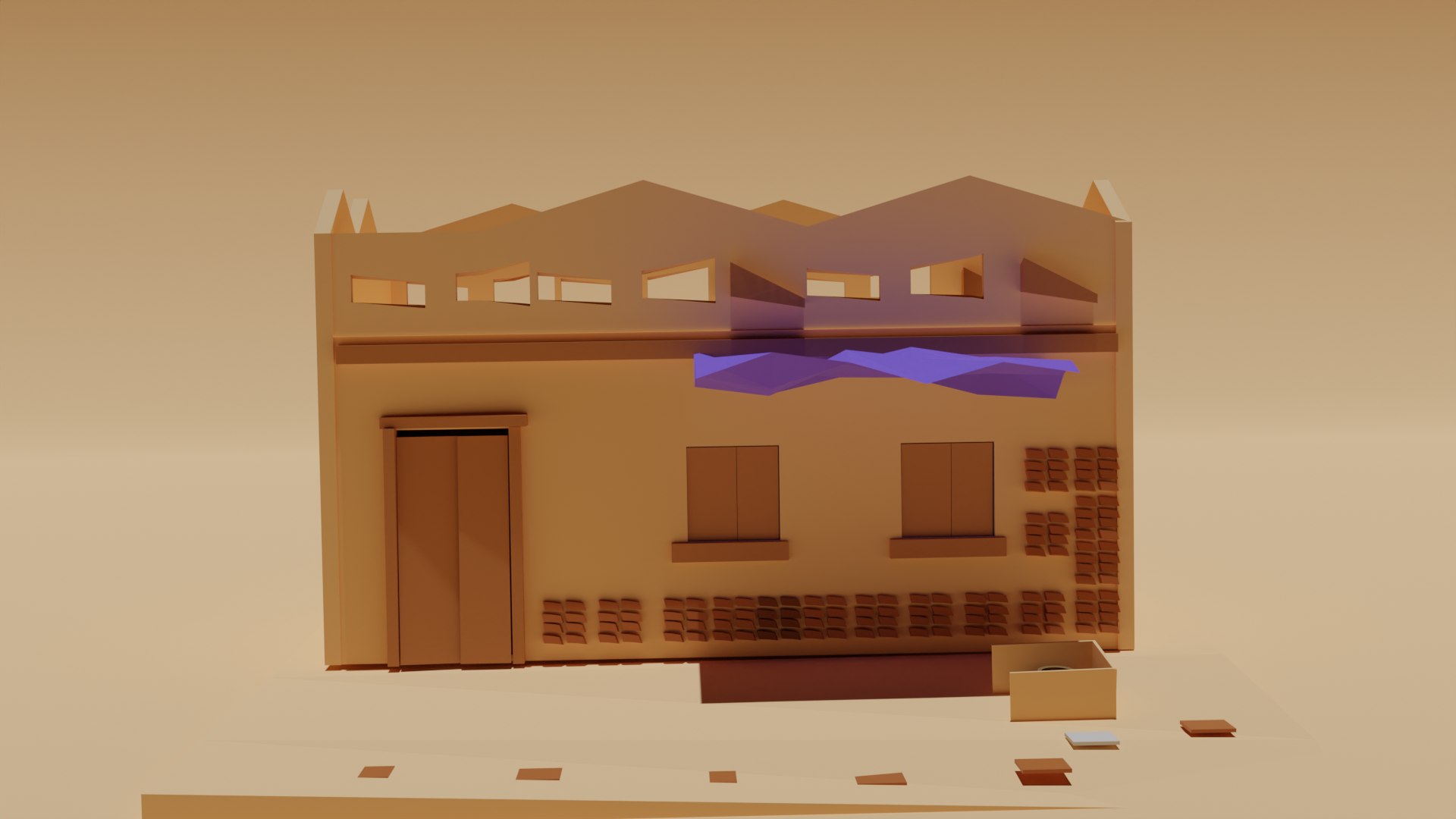 3D Sand Village - TurboSquid 2026928