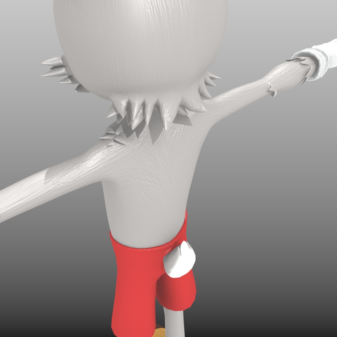 Royrabbit Character Cartoon Animations 3d Obj
