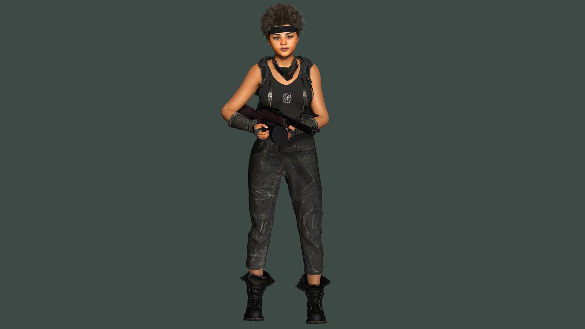 AAA 3D REALISTIC HUMAN CHARACTER -TEENAGE SURVIVOR APOCALYPTIC 2 Model ...