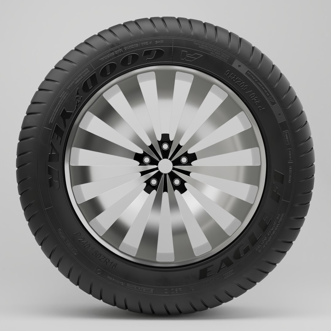 3D Wheel Disk Model - TurboSquid 1474839