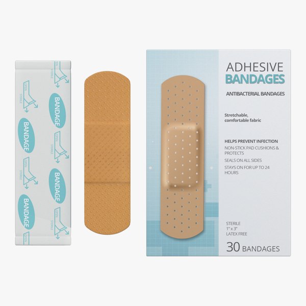 Band-Aid 3D Models for Download | TurboSquid
