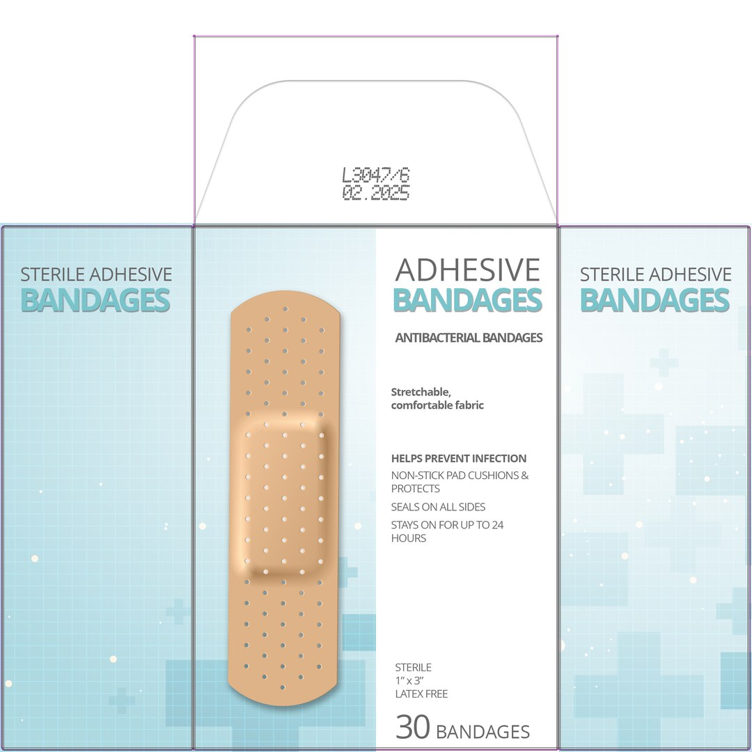 Adhesive Bandages 3D Model - TurboSquid 2202426