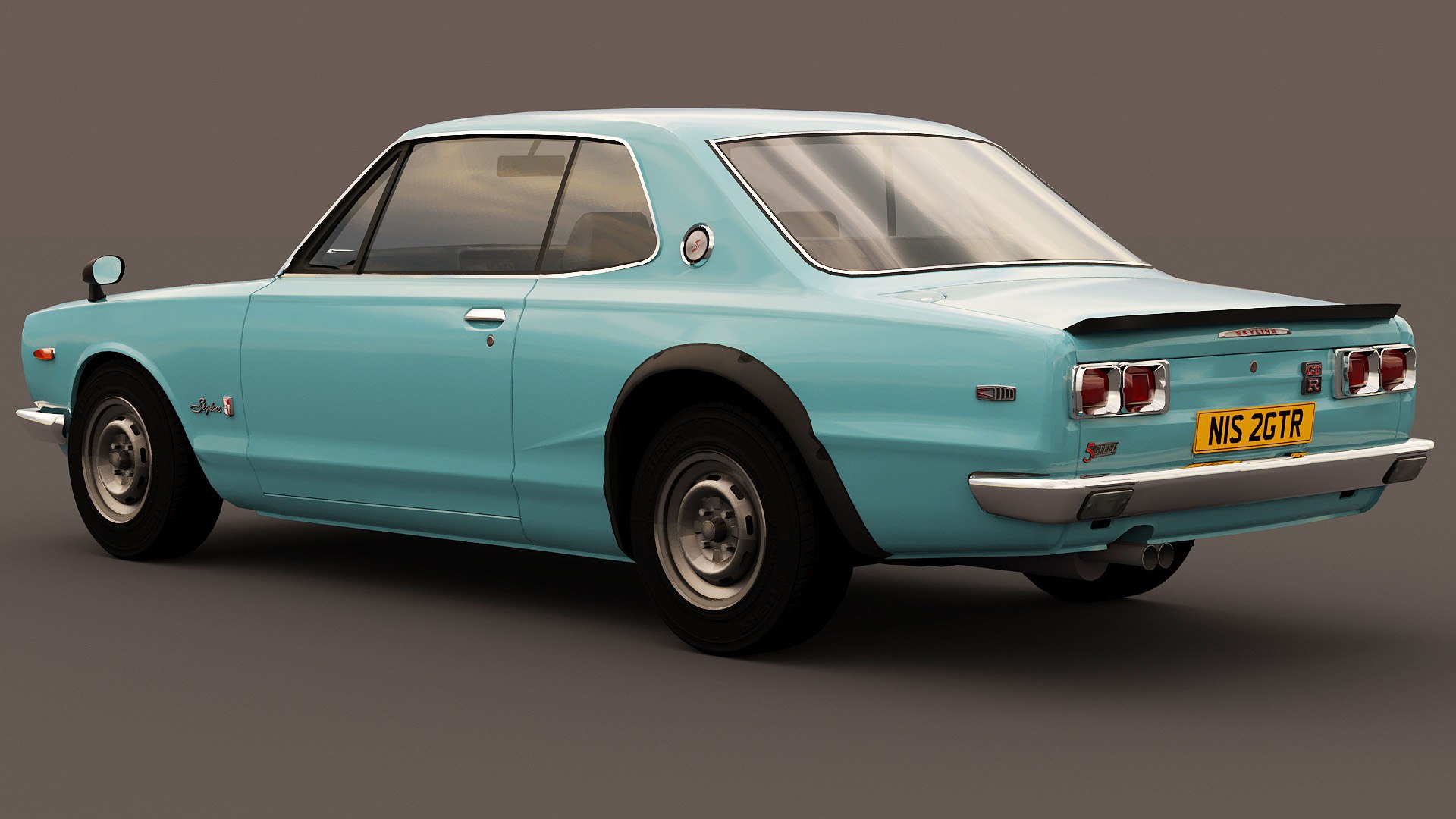 3D Model Nissan 2000 Gtr Kpgc10 1971 - TurboSquid 2217139
